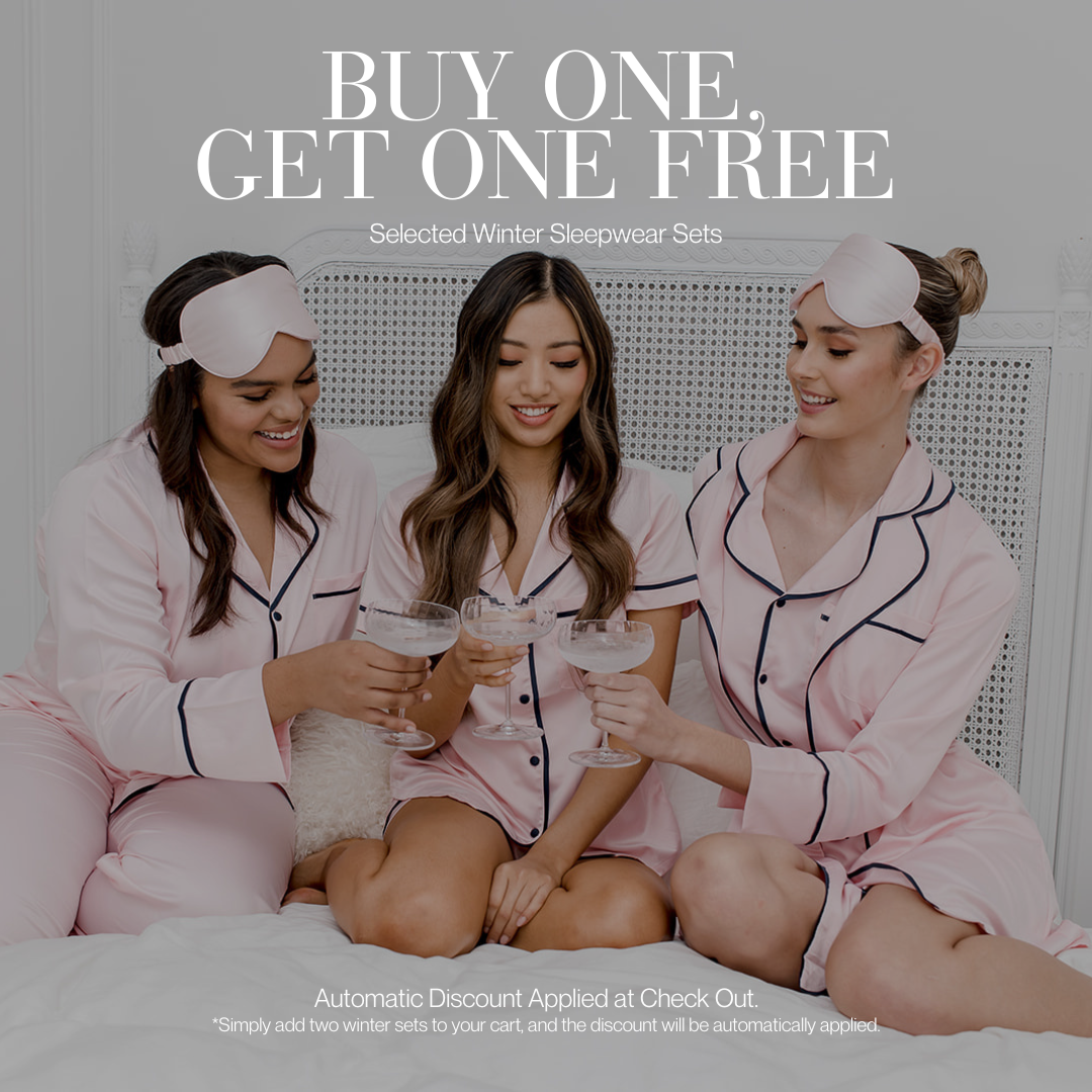 Personalised Sleepwear: Silky Satin Pyjama Sets | Midnight Mischief – Midnight Mischief Sleepwear