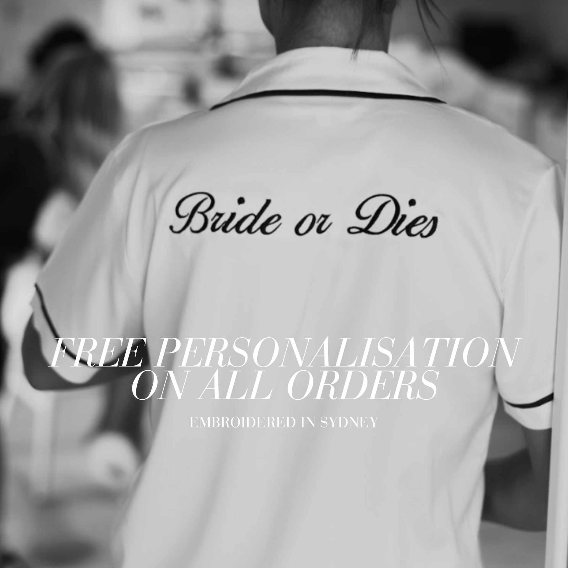 Personalised Sleepwear: Silky Satin Pyjama Sets | Midnight Mischief ...