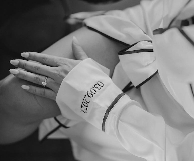 Personalised Sleepwear: Silky Satin Pyjama Sets | Midnight Mischief ...