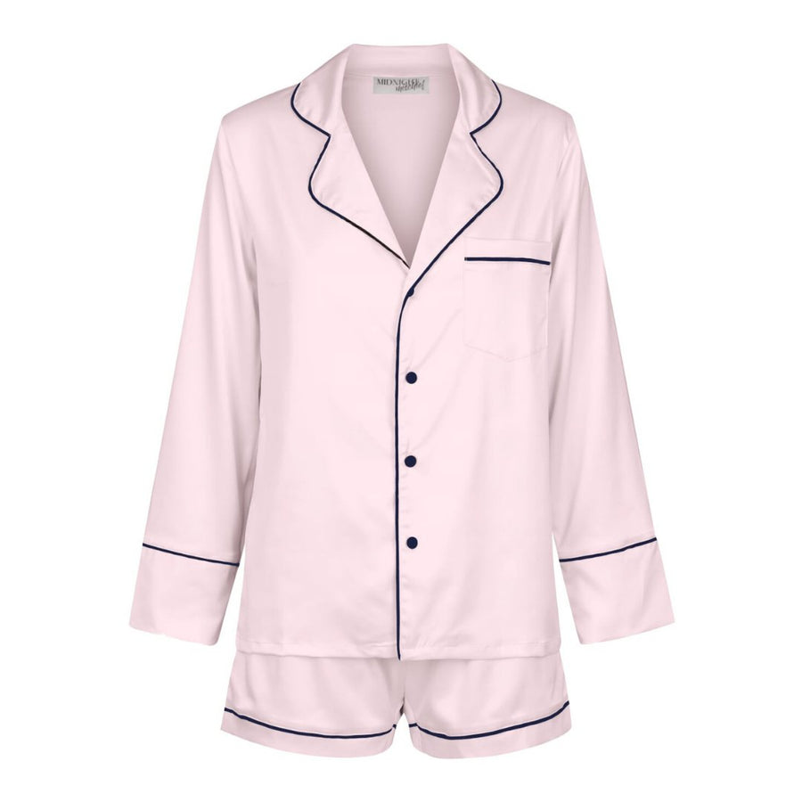 Personalised Sleepwear: Silky Satin Pyjama Sets | Midnight Mischief ...