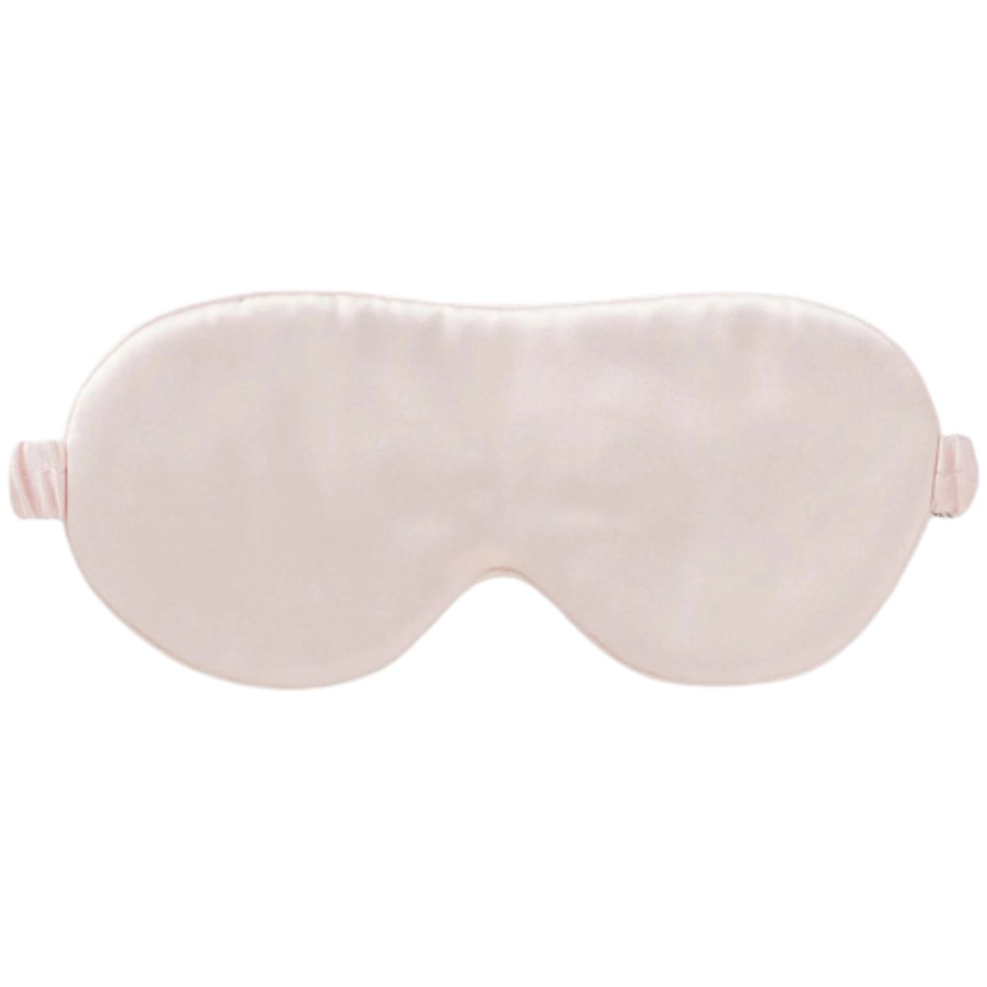 Pink Silk Eye Mask – Midnight Mischief Sleepwear